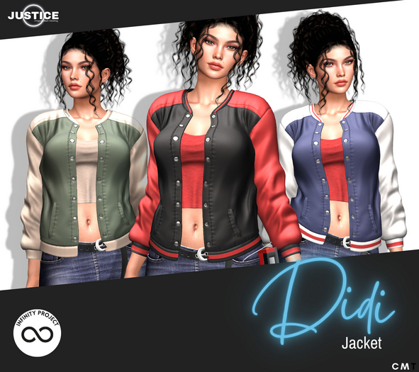 Second Life Marketplace [justice] Didi Jacket Fatpack